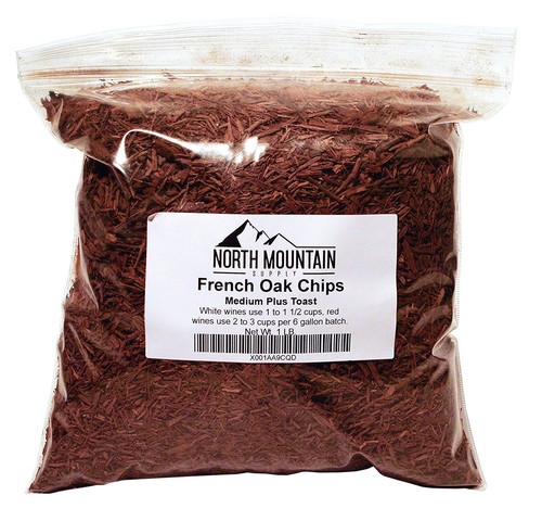 North Mountain Supply - FMPT-1lb French Oak Chips (Medium Plus, 1 Pound ...