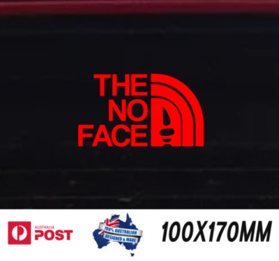 Ghibli No Face Windshield Windscreen Laptop Sticker Decal RED No ...