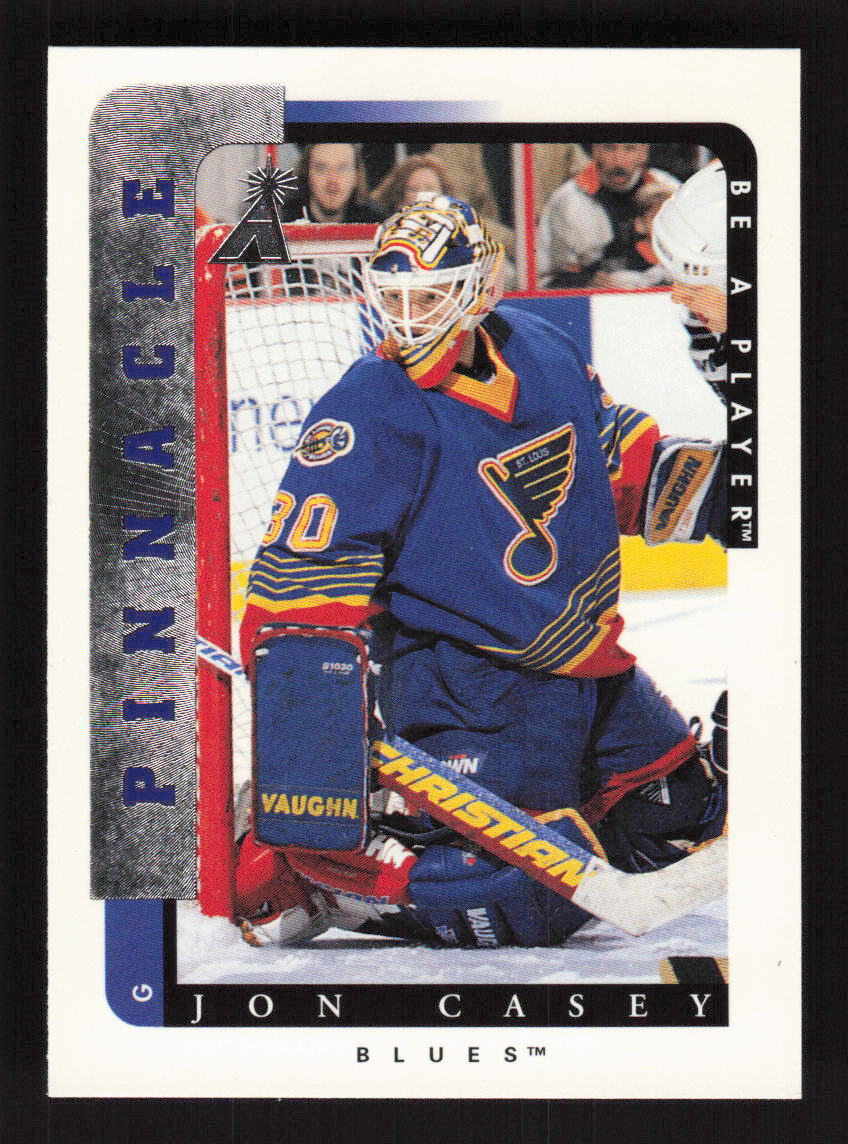 1996 Pinnacle Be a Player #63 Jon Casey St. Louis Blues | eBay