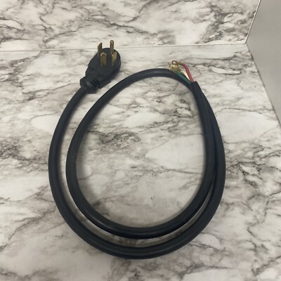 Range and Dryer Power Supply Cord 6 FT. 4 PRONG (BLACK E72389-F) | eBay