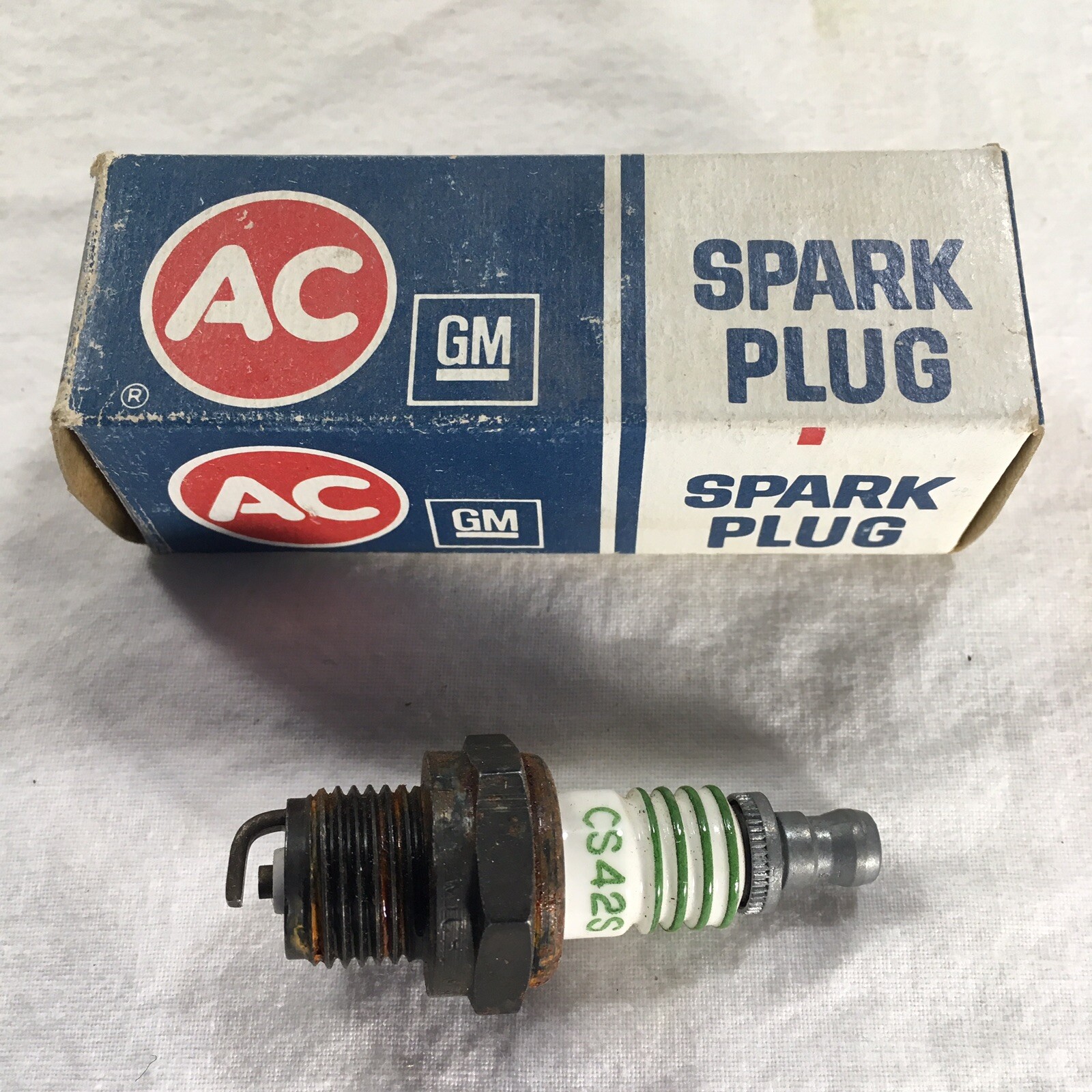 NOS ACDelco Spark Plug CS42S - SINGLE PIECE - Replaces CJ6Y CJ7Y | eBay