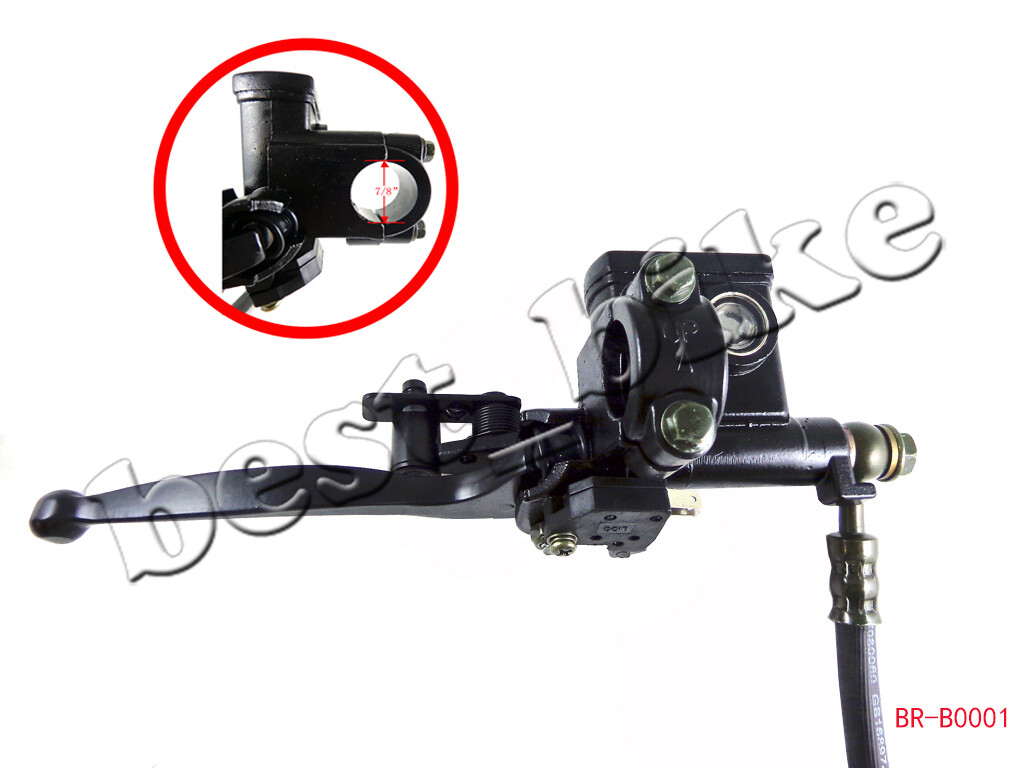 ATV Brake Assembly Master Cylinder Caliper 50cc 70cc 90cc 110cc 125cc ...