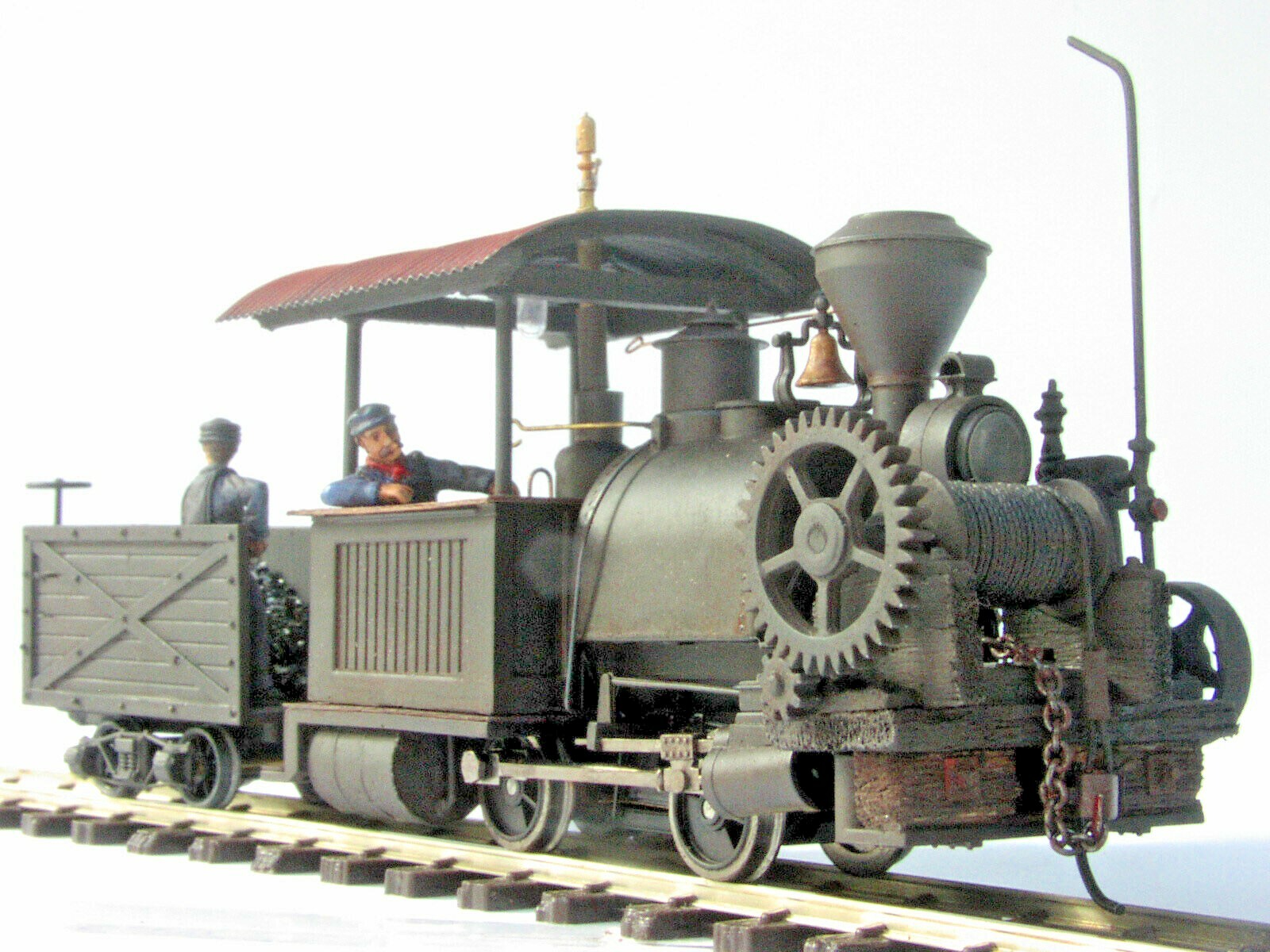 O/On30 Steam Locomotive Dress-up Kit (23 Piece Metal kit suits many ...