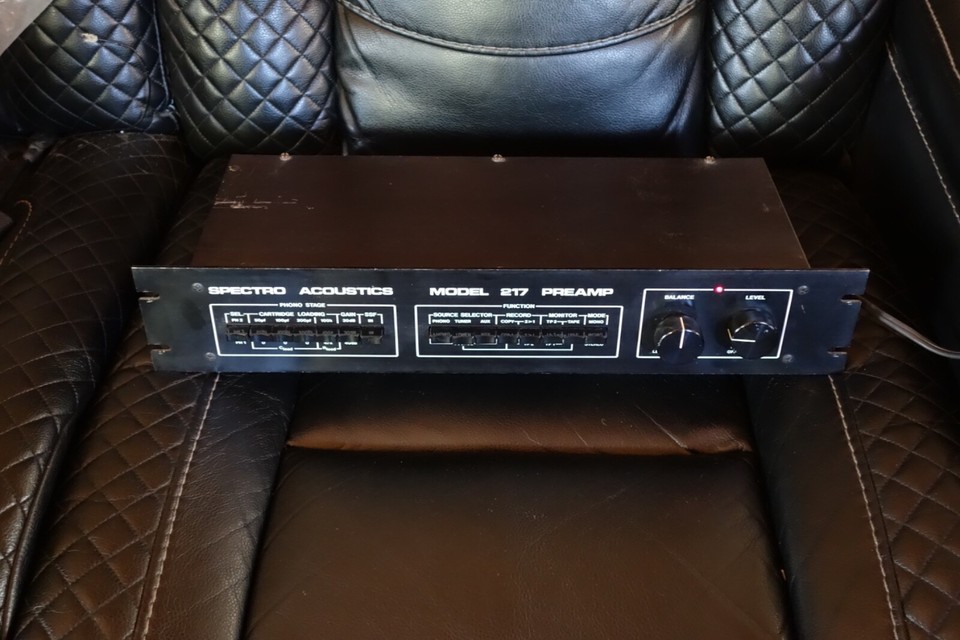 Vintage Spectro Acoustics Model 217 Preamplifier | eBay