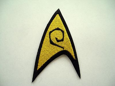 Star Trek TOS Engineering Emblem Embroidered Patch,Enterprise,badge ...