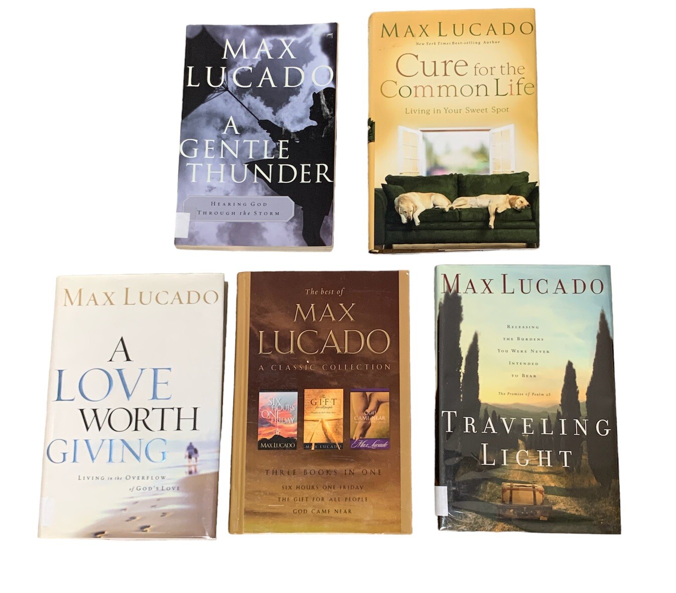 Lot of Max Lucado Books | 5 Great Books to Feed Your Spirit | eBay