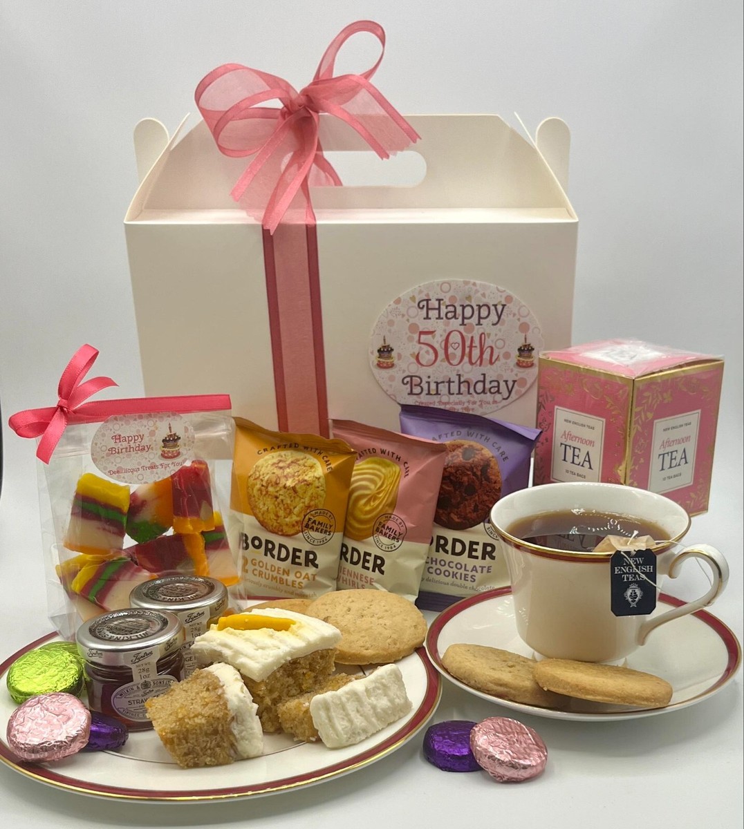 50th Birthday Ideas Tea