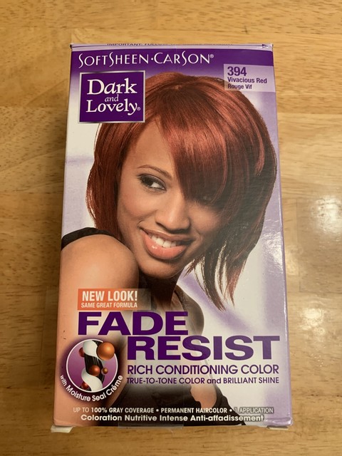 Dark & Lovely #394 VIVACIOUS RED Permanent Hair Color nourishing. 13 | eBay