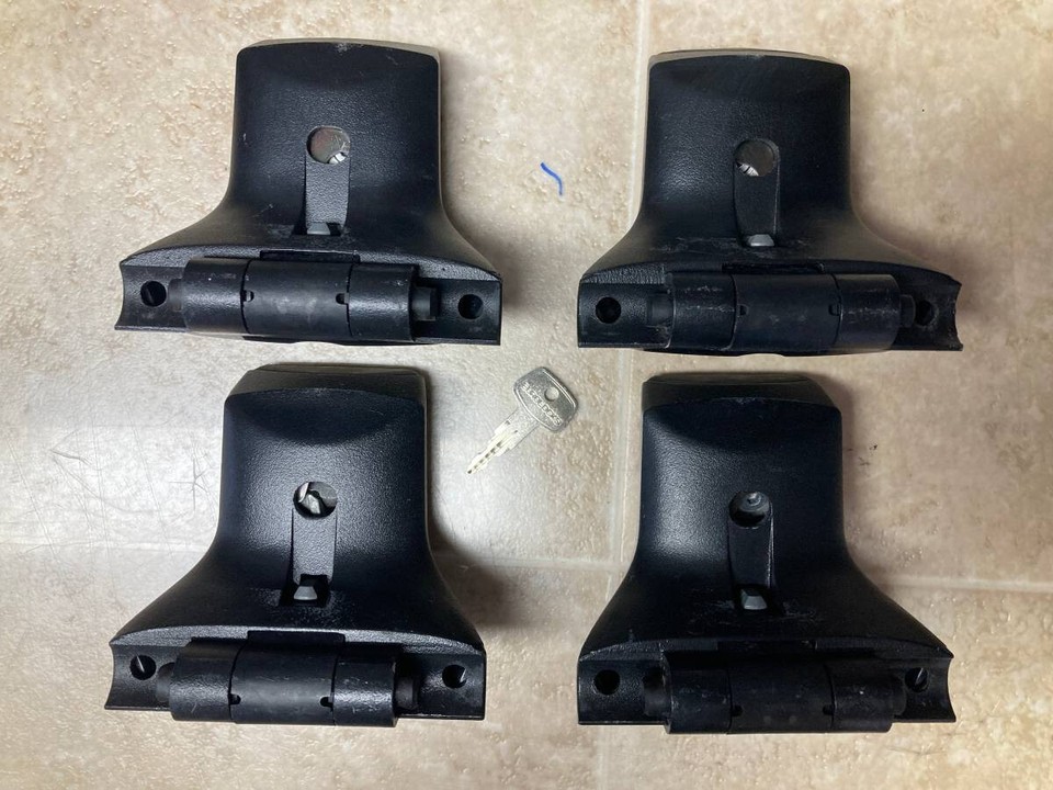 Yakima SkyLine Towers Set of 4 Roof Rack + Locks & Key | eBay