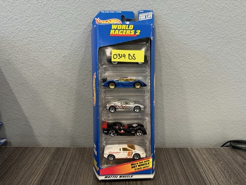 Hot Wheels World Racers 2 5 Car Gift Pack 25370 Black Variant 1:64 ...