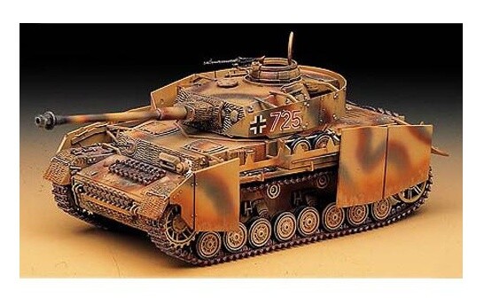 Academy 13233 1/35 PANZER IV/ARMOR Panzer TANK Plastic Model Kit Toy ...