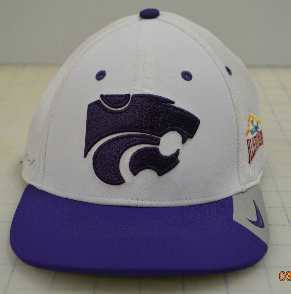 KSU K State Wildcats Kansas State University CAP Hat Embroidered Nike ...