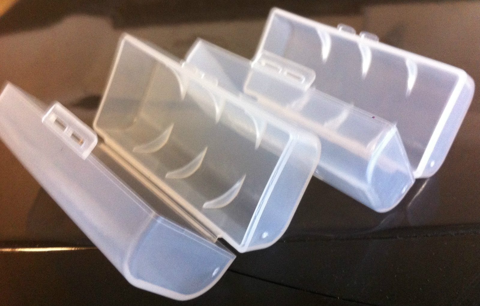 Brand New "2" Plastic Storage Case Holder Boxes for 26650 Battery | eBay