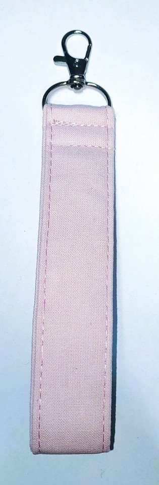 Handmade Fabric Key Fob Strap, Personalized Embroidered Key Fob ...