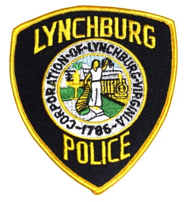 LYNCHBURG VIRGINIA VA Sheriff Police Patch CITY SEAL RR TRAIN STEAM ...