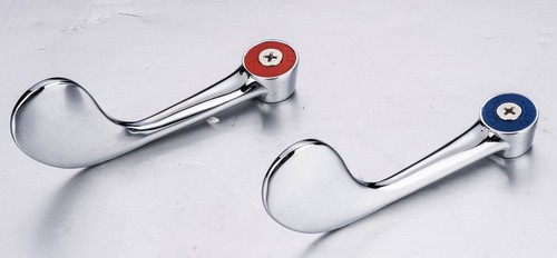 2 Pack Commercial Kitchen Faucet Handle Replacement Wrist Lever Handles ...