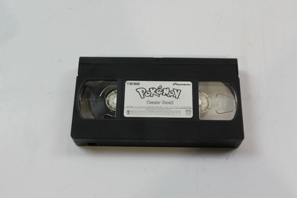 Pokemon Thundershock Vhs