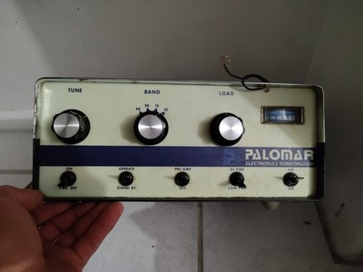 Vintage Palomar 300A Linear Amplifier Ham Radio 10 - 40 Meters Chrome ...