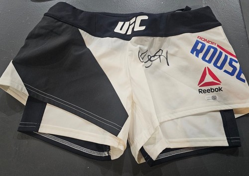Ronda Rousey autographed signed trunks UFC JSA COA Authentic shorts | eBay