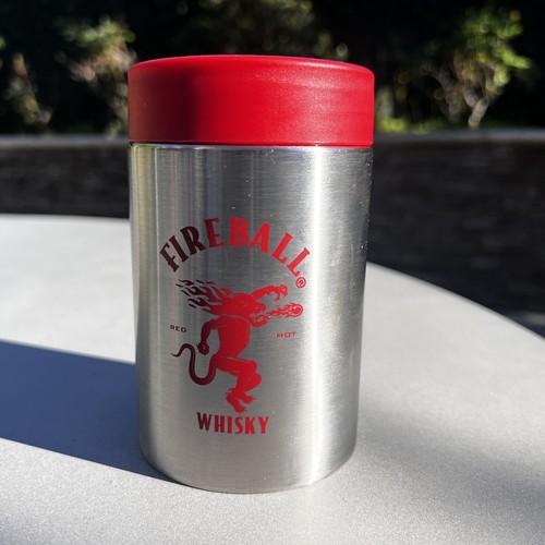 Fireball Red Hot Whisky Insulated CAN COOLER Top Lid | eBay