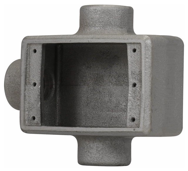 Crouse-Hinds FST1 Cast Device Box 1/2 Fs/Fd Sgl Gang Cast Device Bx 1 ...