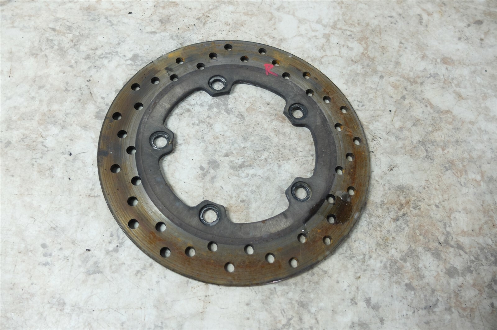 02 Yamaha YZFR1 YZF R1 R 1 1000 rear back brake rotor disk | eBay