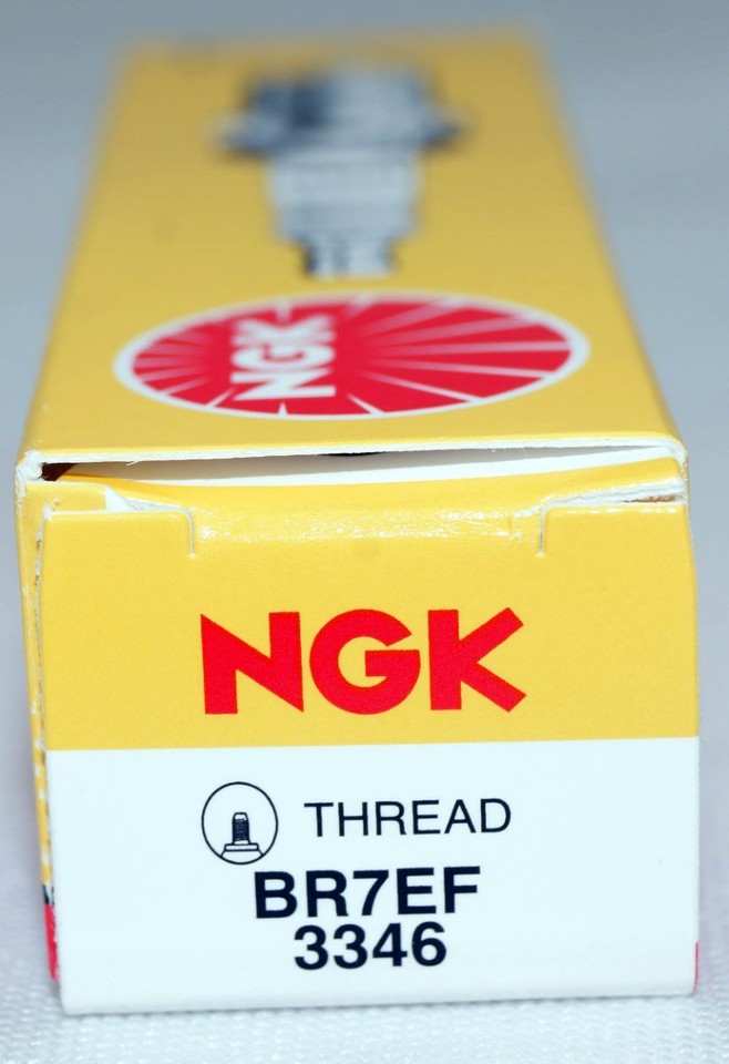 8 Pack Genuine NGK 3346 V-Power Spark Plugs BR7EF for Jaguar XJ12 XJS ...
