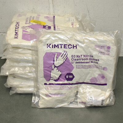 EXPIRED 04/25 - (900) Kimtech Cleanroom Gloves 62095, Size XL, G3 NxT ...