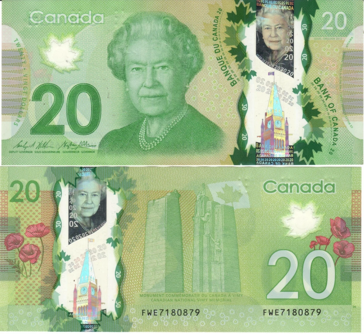 Canadian Money 20