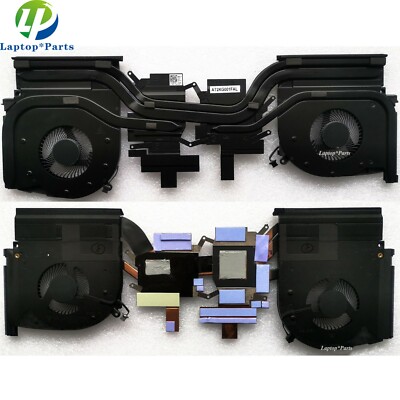 Original For Dell Alienware M17 R2 N18E Cooler Heatsink w/Fan 04515Y ...