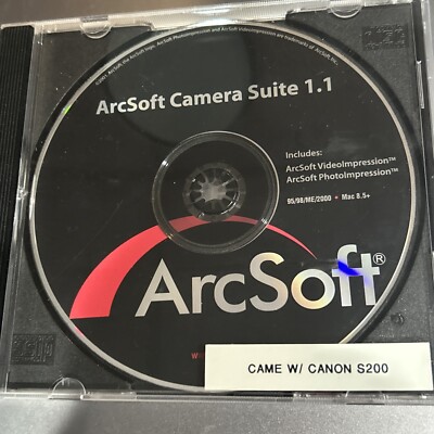 ArcSoft Camera Suite 1.1 PC Software | eBay