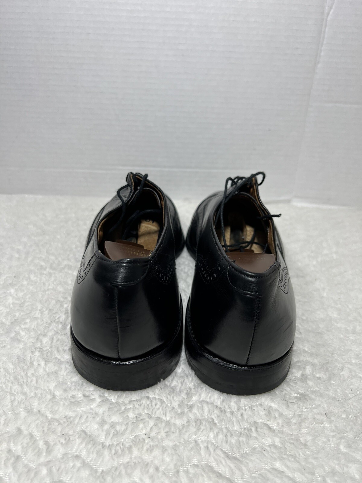 Allen Edmonds CHESTER Wingtips 1903 Oxfords Men's 11D Dress Shoes Black ...