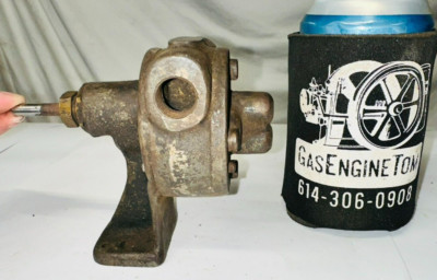 Cast Iron Gear Driven Water Pump Hit Miss Gas Engine Tractor Marine 1/4 ...
