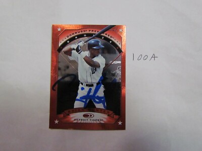 1997 Donruss Bronze Brian Hunter Autographed Signed Baseball Card | eBay
