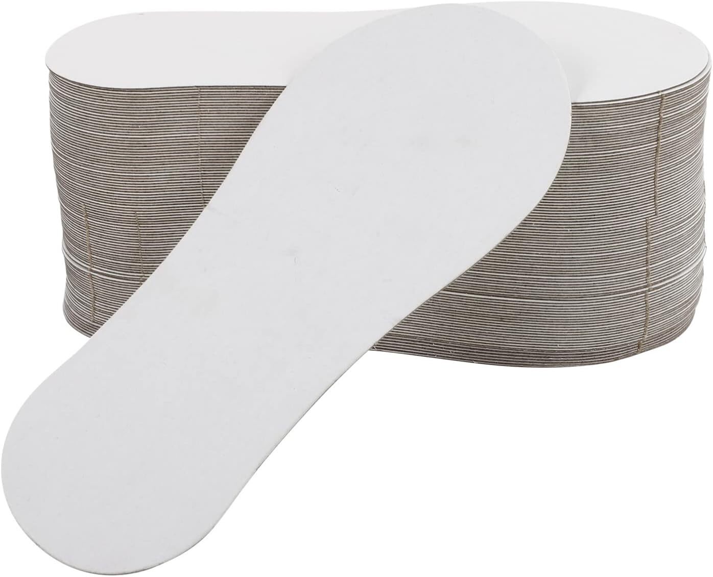 EXCEART 100Pcs Cardboard Sock Inserts Form Blockers Paper 20.5X8.5CM ...