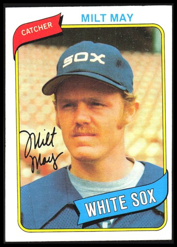 1980 Topps Milt May #647 Chicago White Sox | eBay