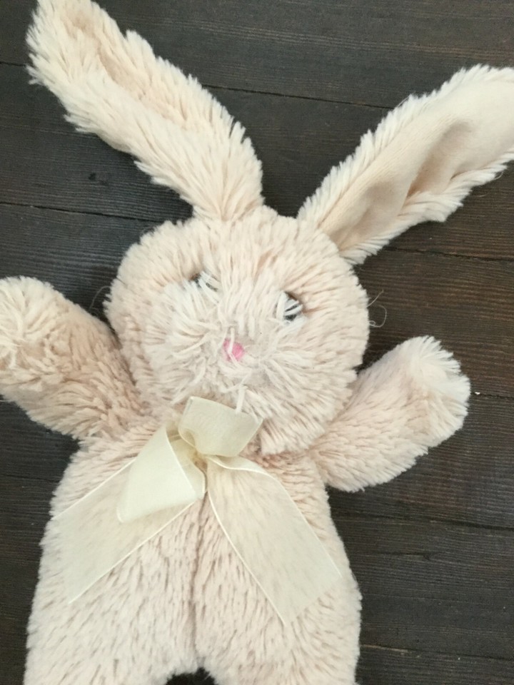Animal Adventure Beige Tan Bunny Rabbit Plush 9 Inches 2016 Sheer ...