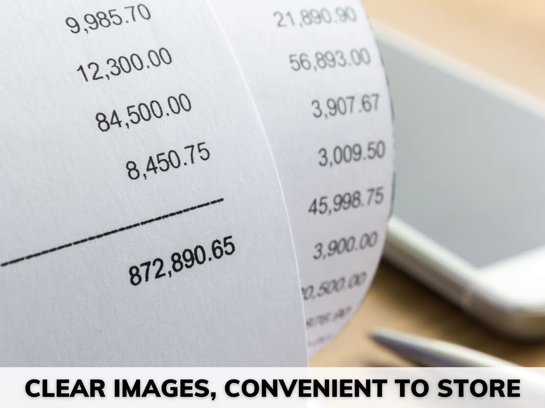 100 Rolls 57x40 Thermal rolls Cash Credit Card Machine Receipt Paper ...