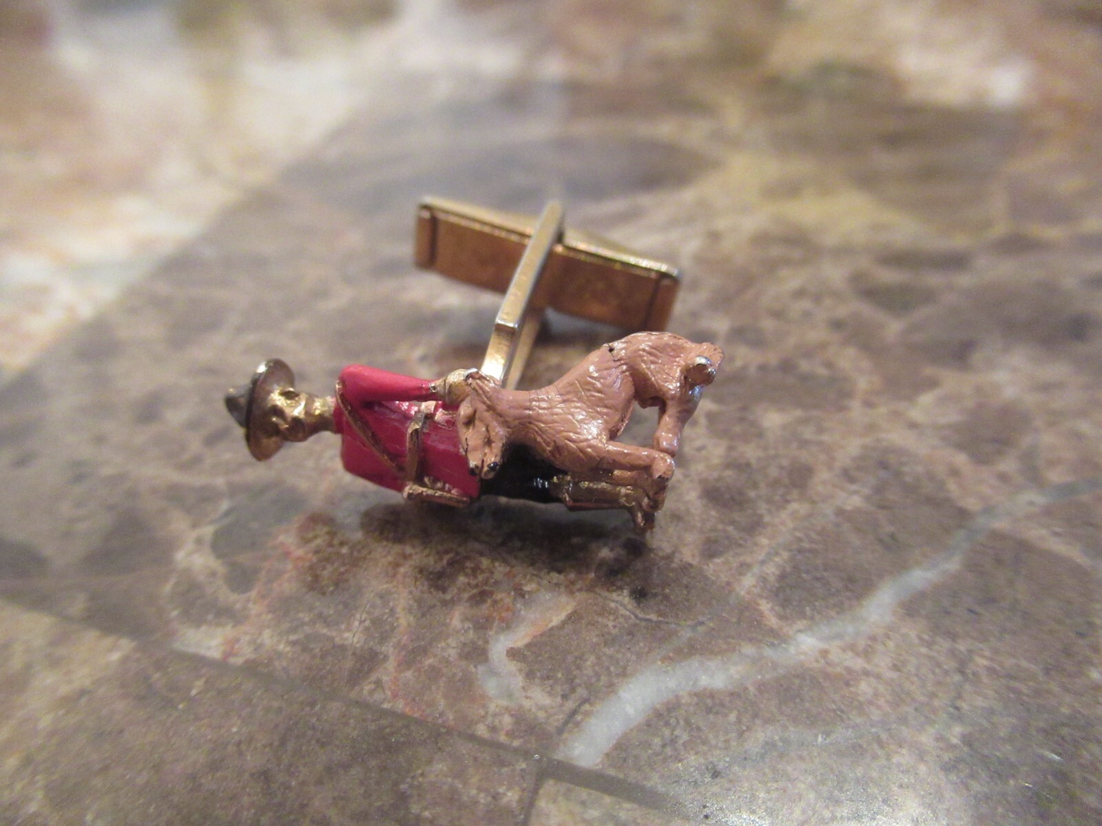 Royal Canadian MOUNTIES Mountie Police CUFFLINKS Rare… - Gem