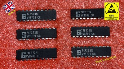 6pcs 74F373 Octal Transparent Latch Tri-state Gate Logic Original ...