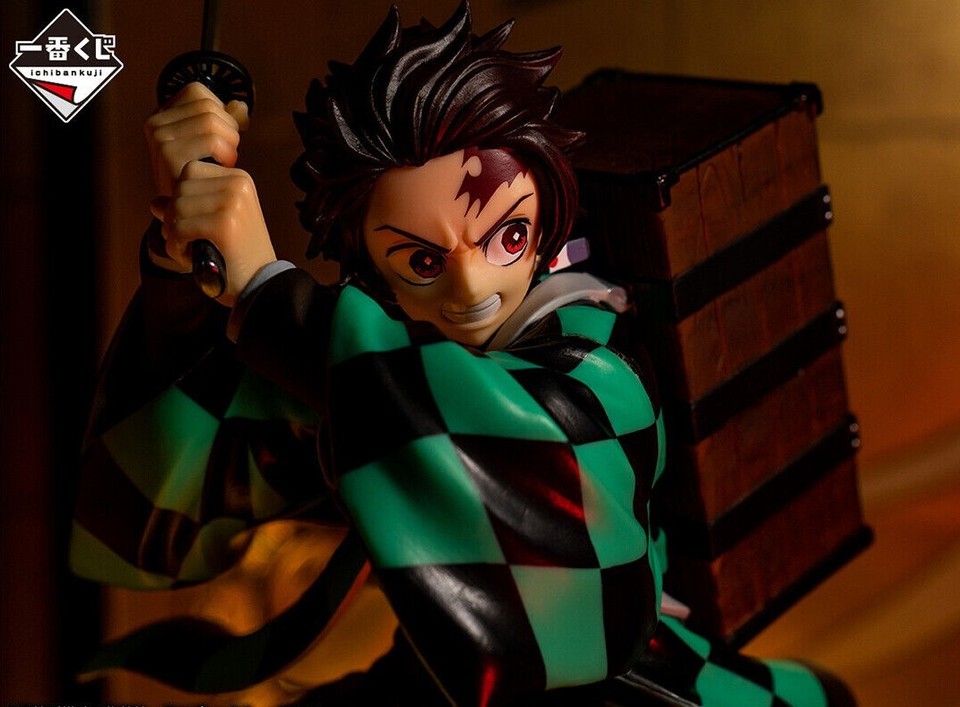 RARE Demon Slayer Tanjiro Kamado MASTERLISE Figure Ichiban Kuji from ...