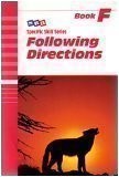 FOLLOWING DIRECTIONS (SPECIFIC SKILL SERIES, BOOK F) By Boning ...