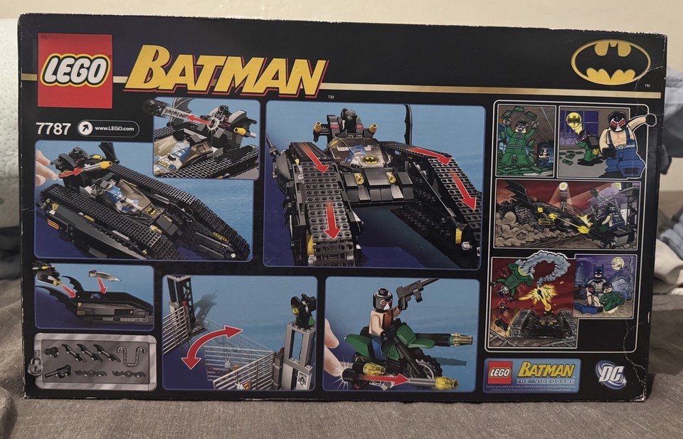 LEGO Batman: The Bat-Tank: the Riddler and Bane's Hideout (7787 ...