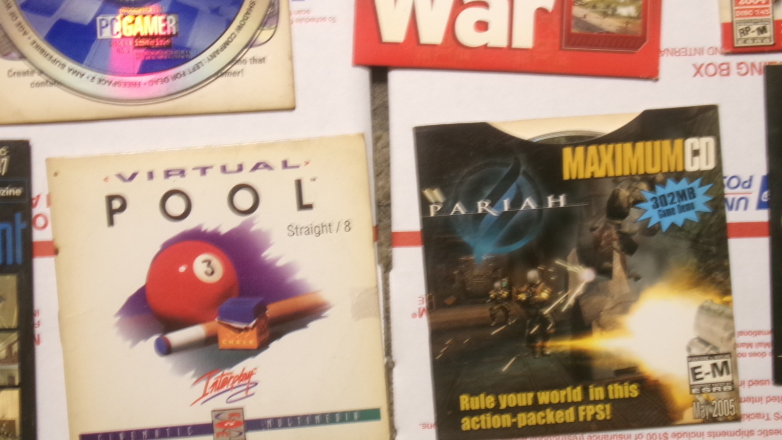 Lot Of 31 PC Computer Games CD-ROM DVD Call Of Duty FEAR Battlefield ...