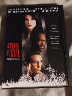 A Time to Kill (DVD, 1996) Widescreen - Sandra Bullock, Samuel L ...