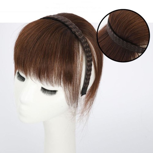 Invisible Bangs Headband Synthetic Wig Bangs Headband Natural Hair Clip ...