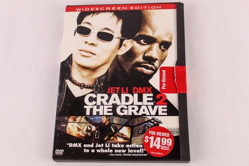 DVD Cradle 2 The Grave 2003 Jet Li DMX Warner Bros Action Movie Pre ...