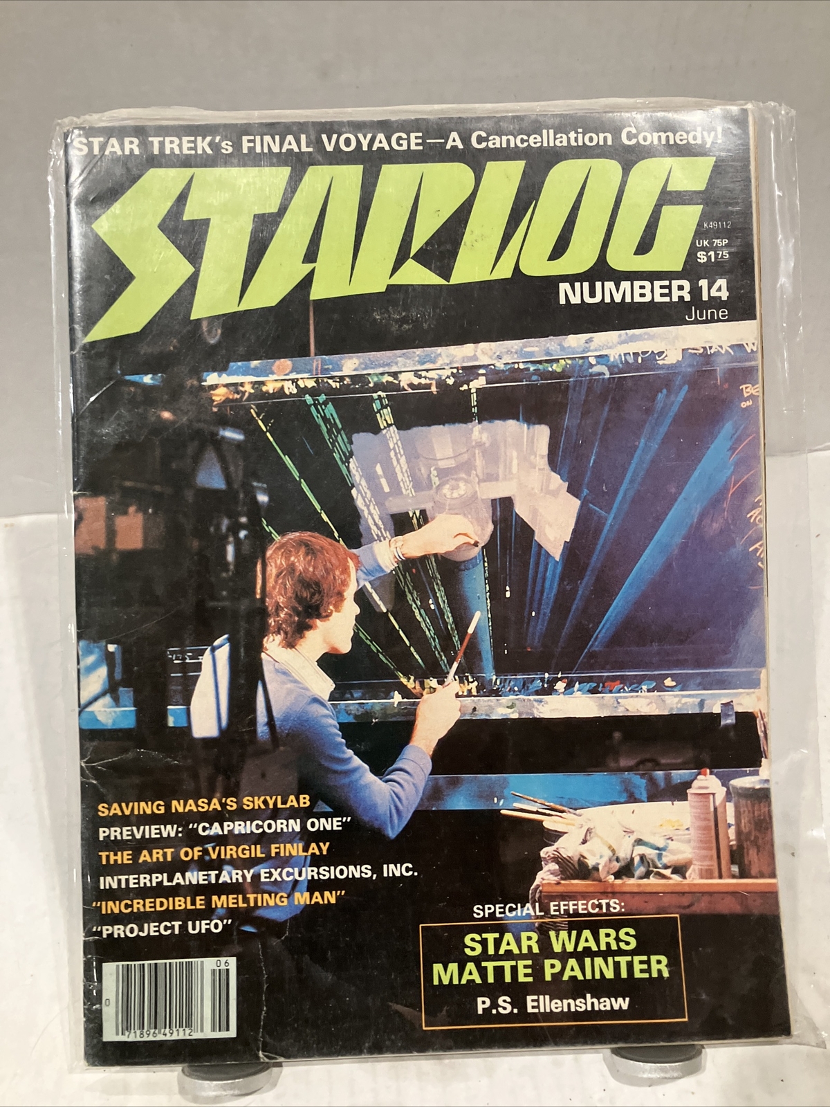 Starlog Magazine #14, June '78, Capricorn One, Art of Virgil Finlay ...