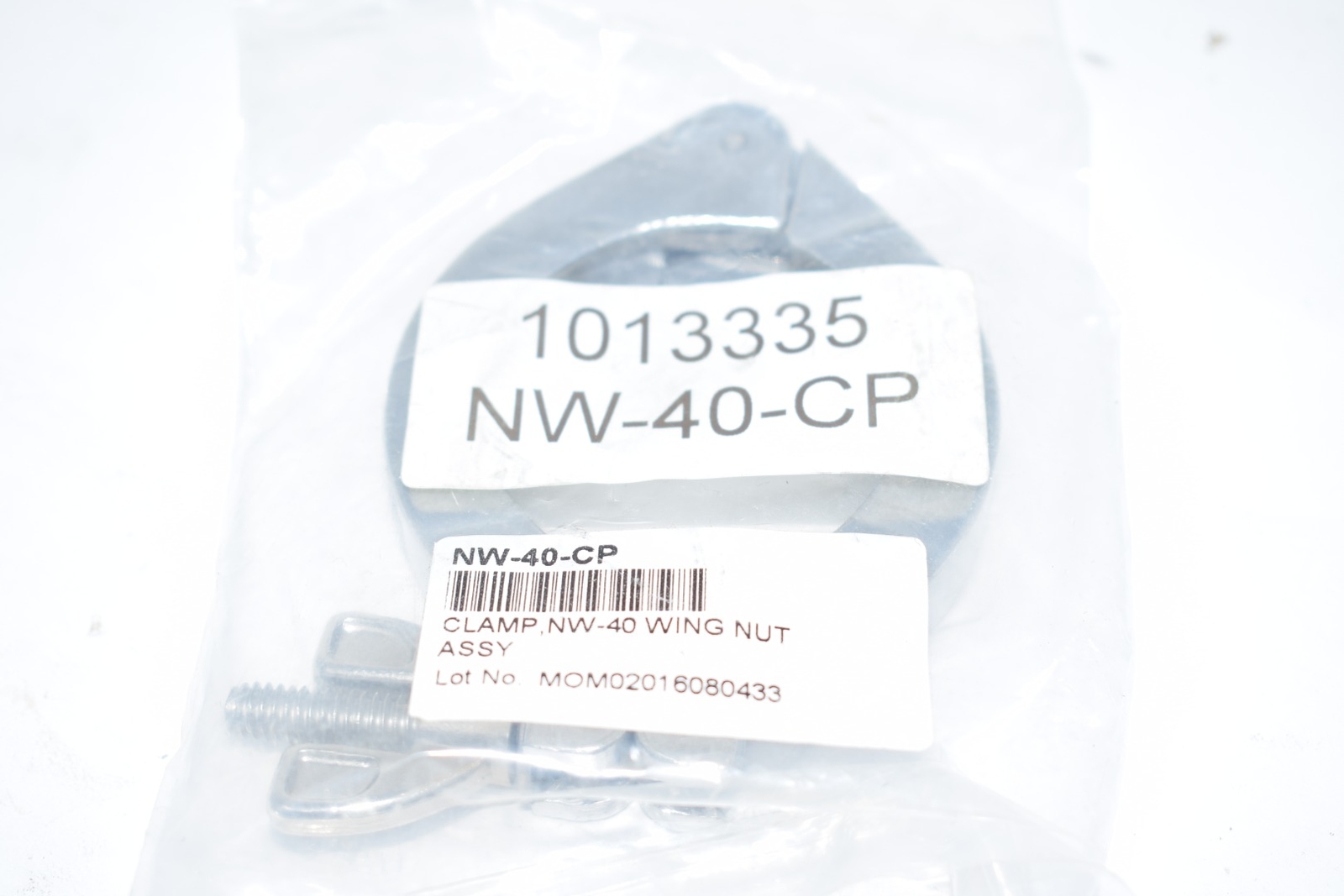 NEW Nor-Cal NW40 Wing Nut Clamp NW-40-CP | eBay