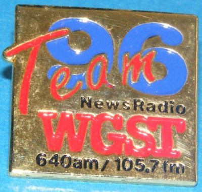 ATLANTA 1996 Olympic Collectible Media Pin- Team 96 News Radio WGST | eBay